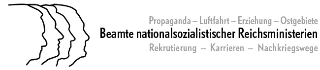 logo - Beamte nationalsozialistischer Reichsministerien